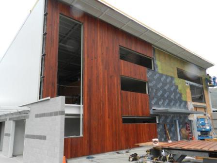 New Vertical Wood Rainscreen Siding Starter Rail