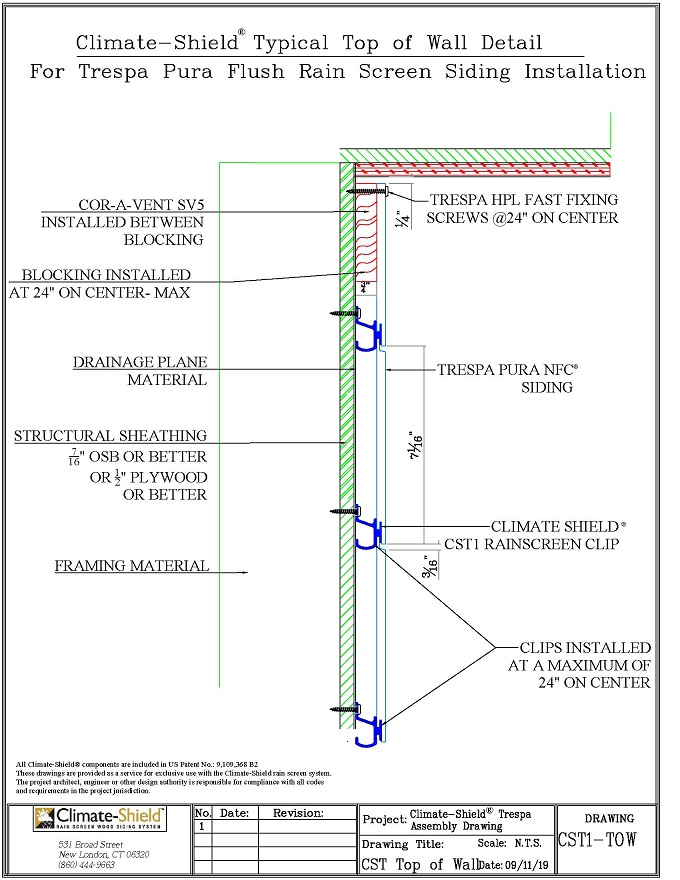 Trespa Pura Siding Climate-Shield Design
