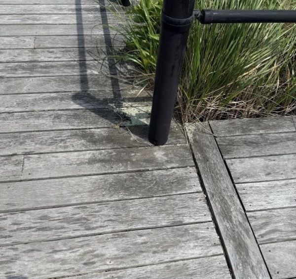 Weathered Decking Photo Gallery