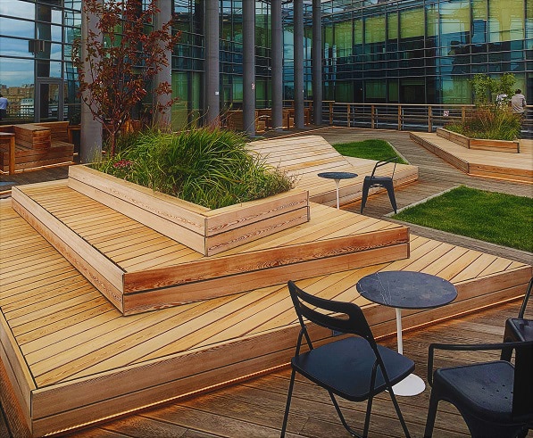How Does Garapa Hardwood Decking and Siding Weather?